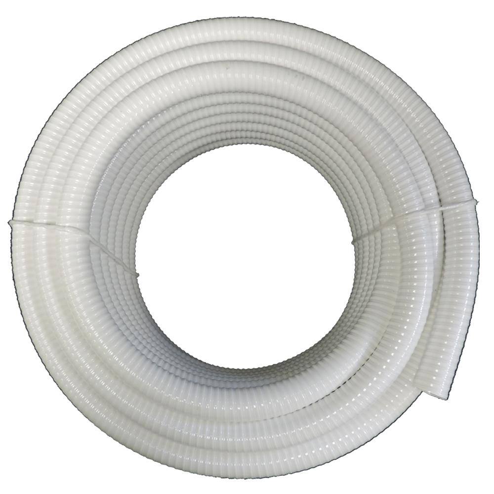 HYDROMAXX 1 in. x 10 ft. White PVC Schedule 40 Flexible Pipe 2201100010 ...