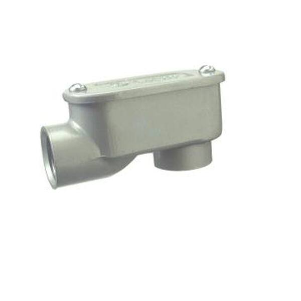 RACO 2 in. E-Series Fitting Rigid/IMC Type SLB Conduit Body, 1-Pack ...