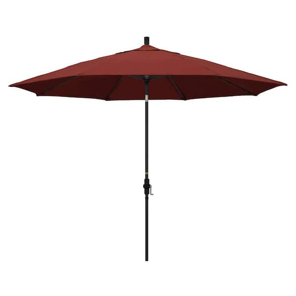Reviews for California Umbrella 11 ft. Bronze Aluminum Market Patio ...