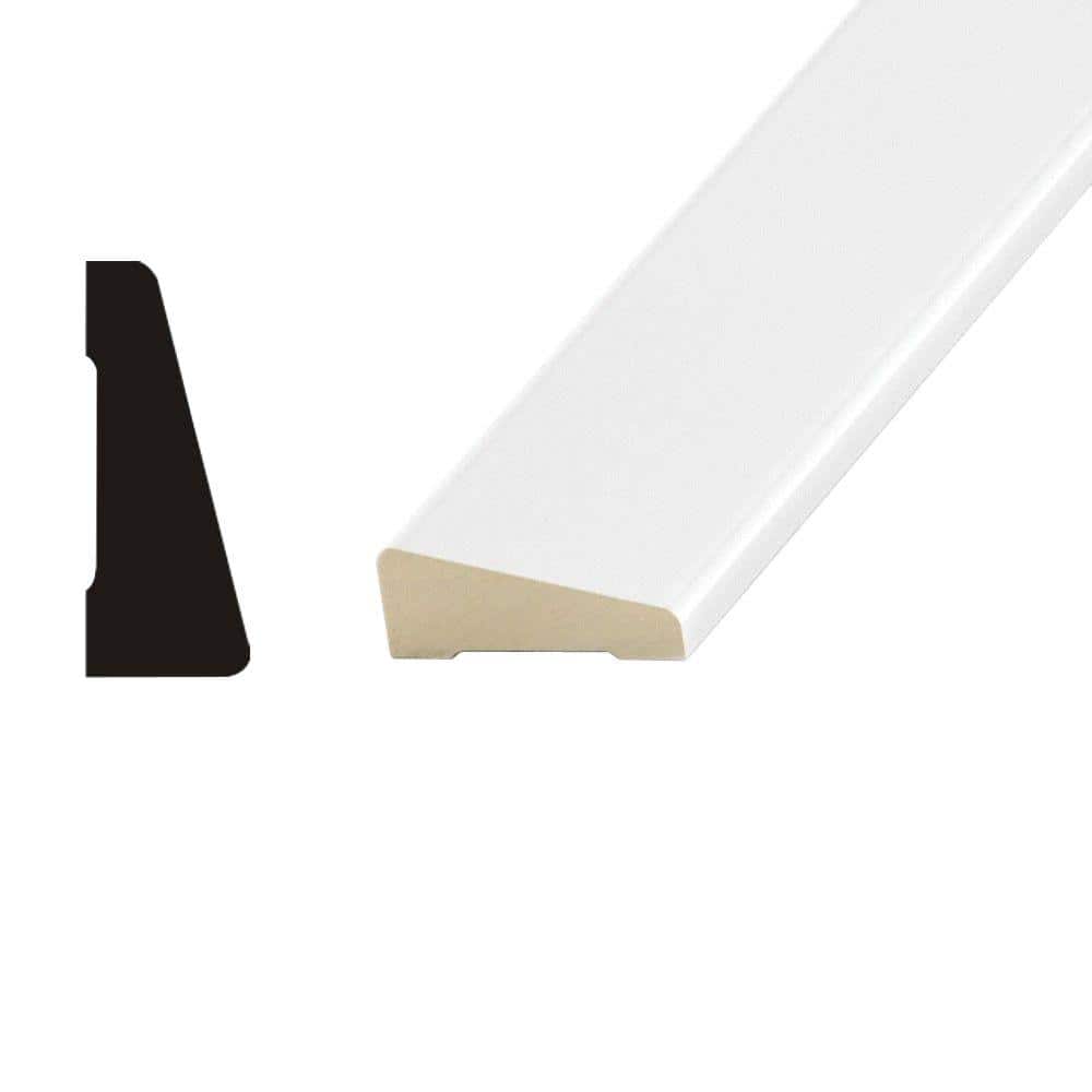 Kelleher Bevel 9/16 in. x 1-9/16 in. MDF Casing MDF256A - The Home Depot