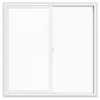JELD-WEN 59.5 in. x 47.5 in. V-4500 Series White Vinyl Right-Handed ...