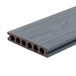 mondaria Outdoor Waterproof 1 in. x 5.4 in. x 8 ft. Black Hollow ...