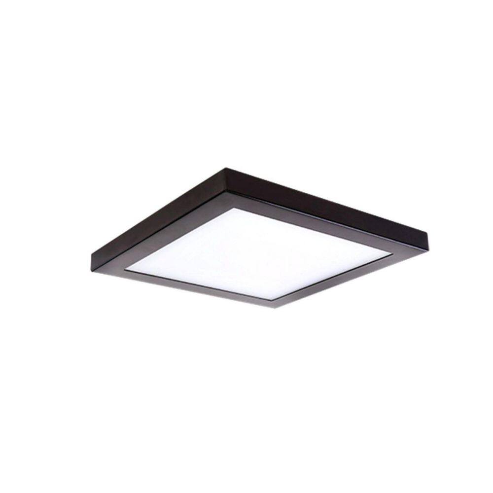 AMAX LIGHTING 5CCT-SM13DL-BZ 13 in. One Light White Platter Selectable ...