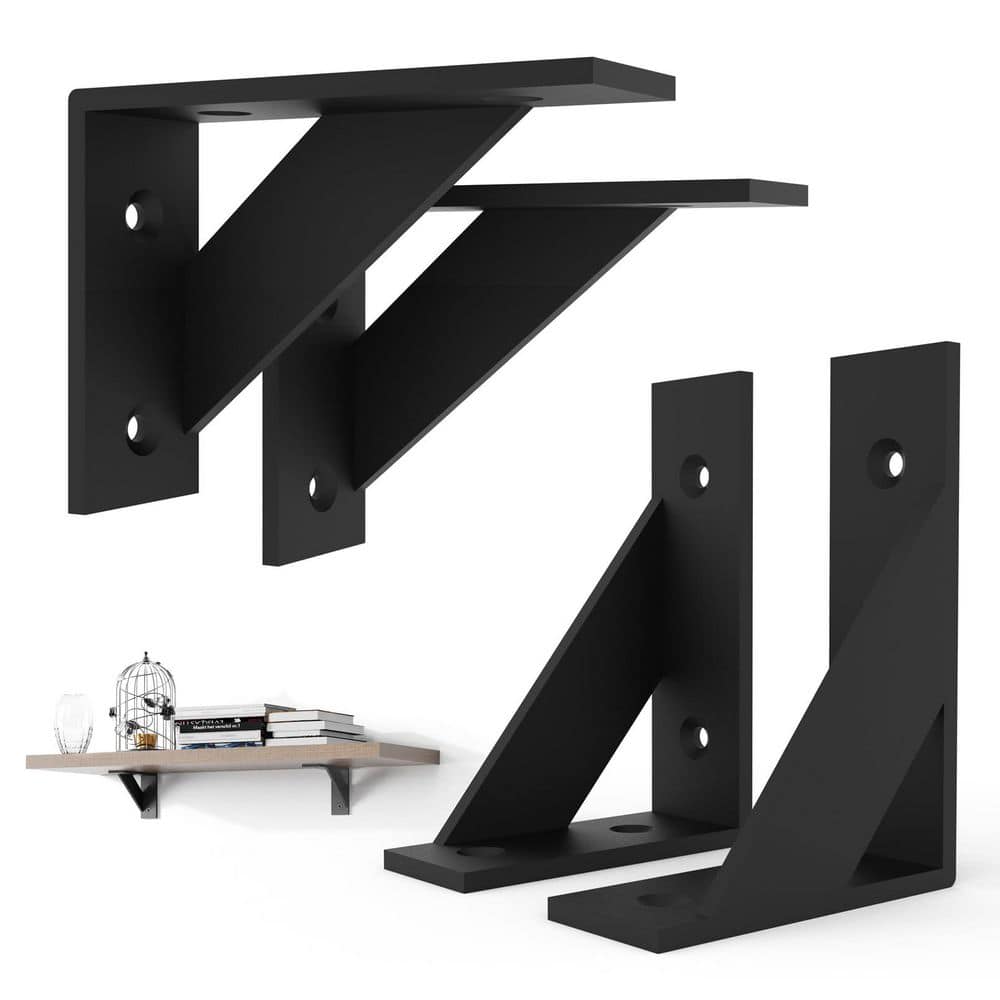 3 in. x 4 in. Iron Compatible with Wood Conduit Type Shelf Angle ...