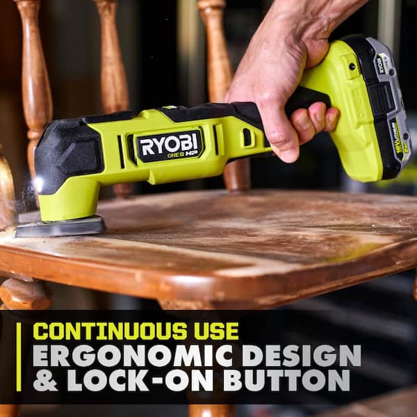 RYOBI ONE+ HP 18V Brushless Cordless Multi-Tool Kit with 4.0 Ah HIGH ...