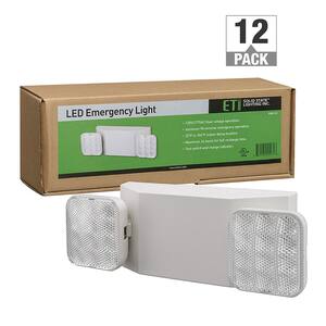CIATA Ultra Bright Integrated LED Red Exit Sign and Directional ...