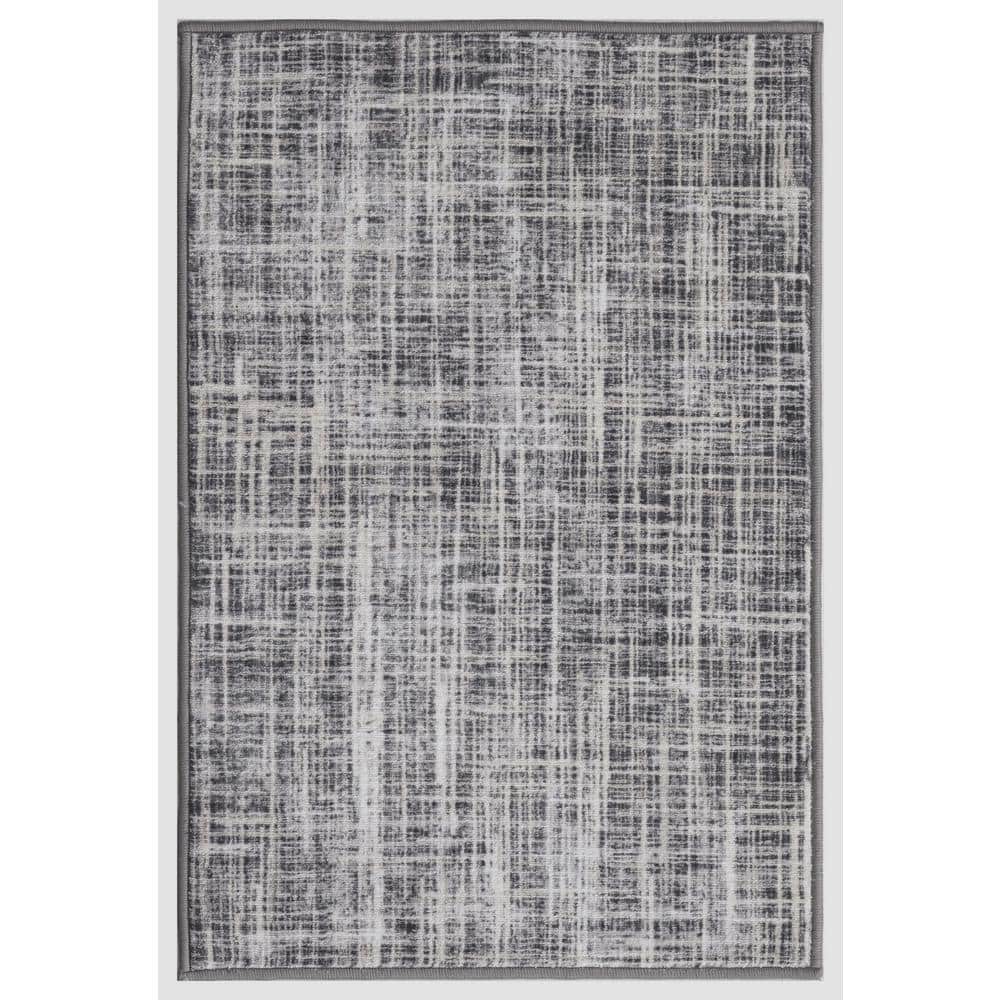 Concord Global Trading Eden Collection Modern Marvel Ivory 2 ft. x 3 ft ...