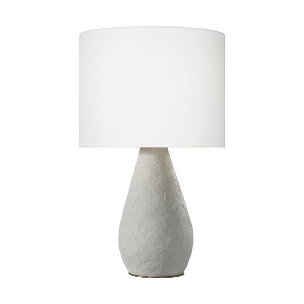 Generation Lighting Breccia Medium 25 in. Cream Wash Bedroom Home ...