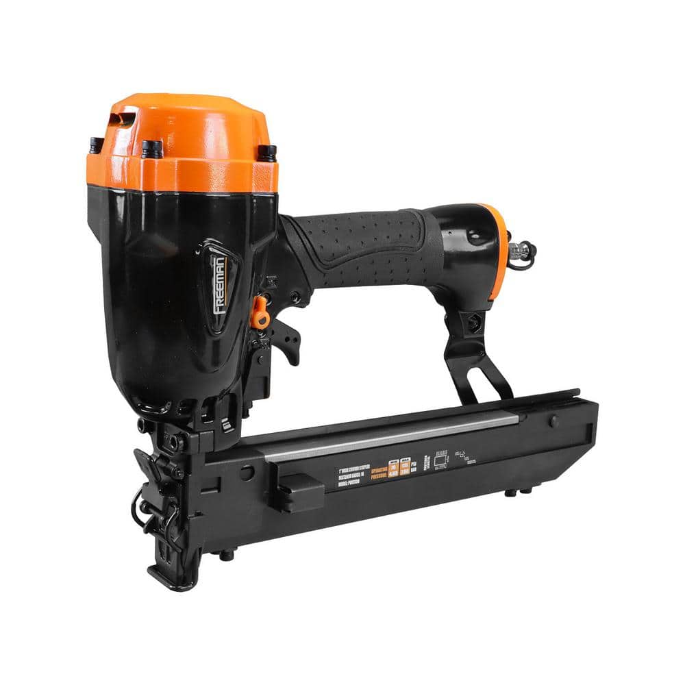 Freeman Pneumatic 16-Gauge 1 in. Wide Crown Stapler for Freeman, DeWalt ...