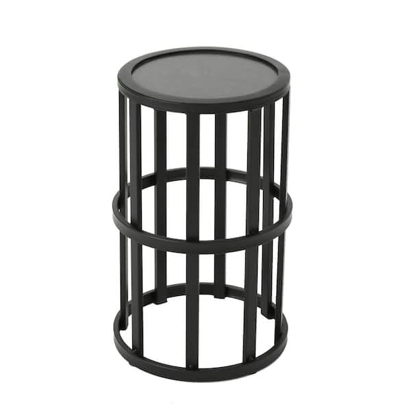 Patio Metal Outdoor Side Table BFDATENUM50 - The Home Depot