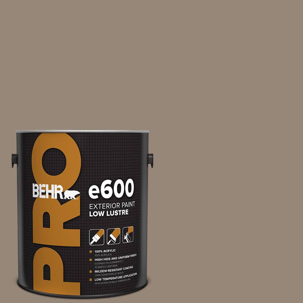 BEHR PRO 1 gal. #PPU5-06A Light Truffle Low Luster Exterior Paint ...