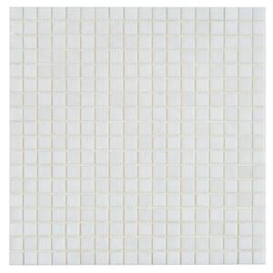 Apollo Tile Mingles 4" x 6" Glossy Pearl White Glass Mosaic Uniform ...