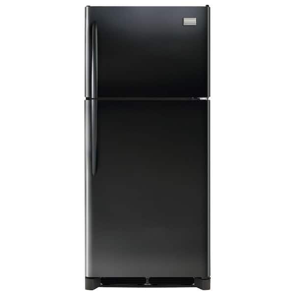 Frigidaire 20.4 cu. ft. Top Freezer Refrigerator in Black FGTR2045QE ...