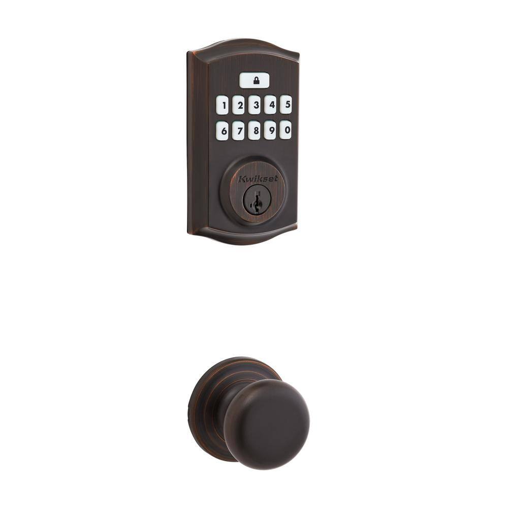 Kwikset SmartCode 260 Traditional Venetian Bronze Keypad Electronic ...
