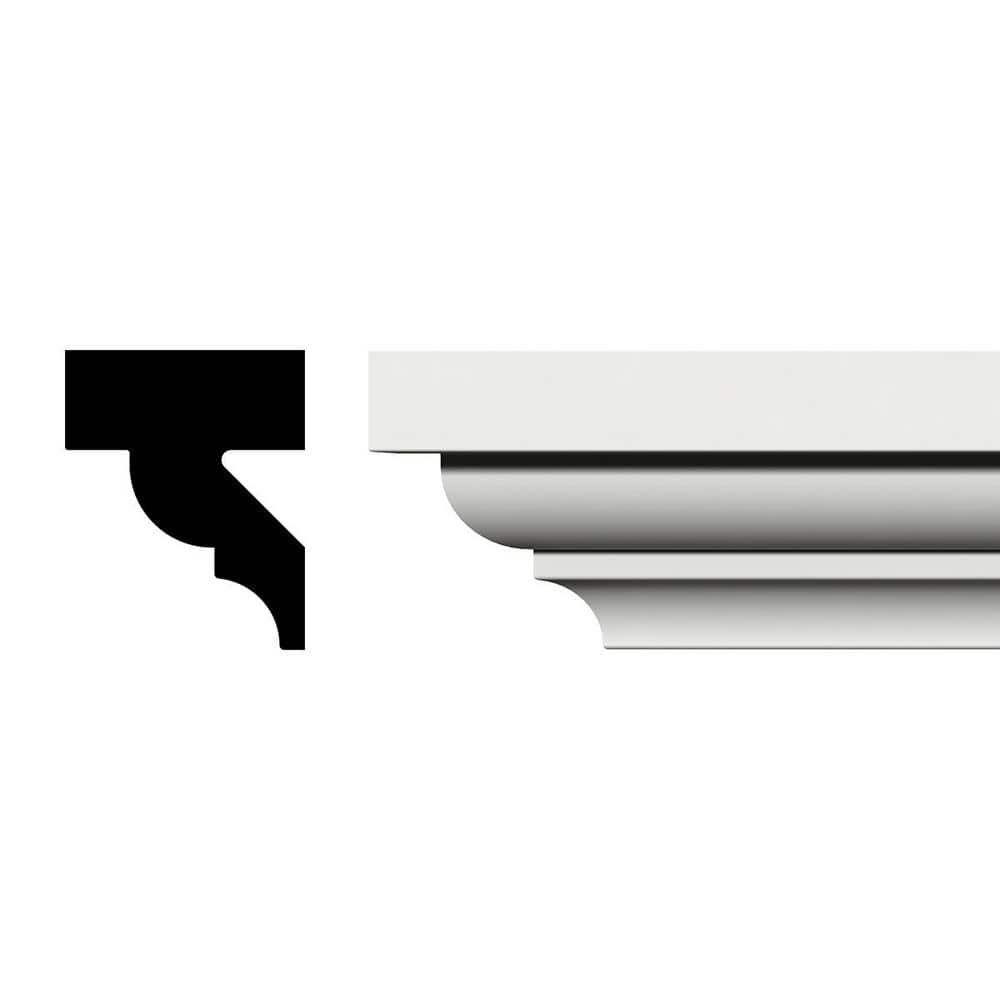 Ekena Millwork 1-7/8 in. x 1-1/2 in. x 96 in. Column Trim, PVC 6069341 ...