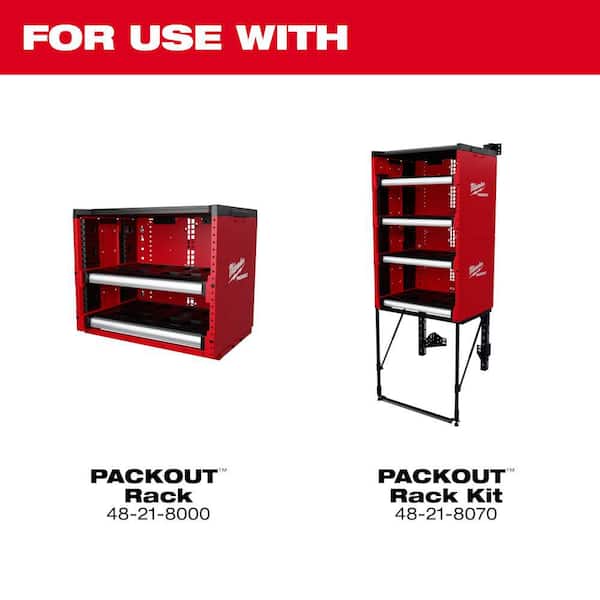 Milwaukee PACKOUT Rack 48-21-8000 - The Home Depot