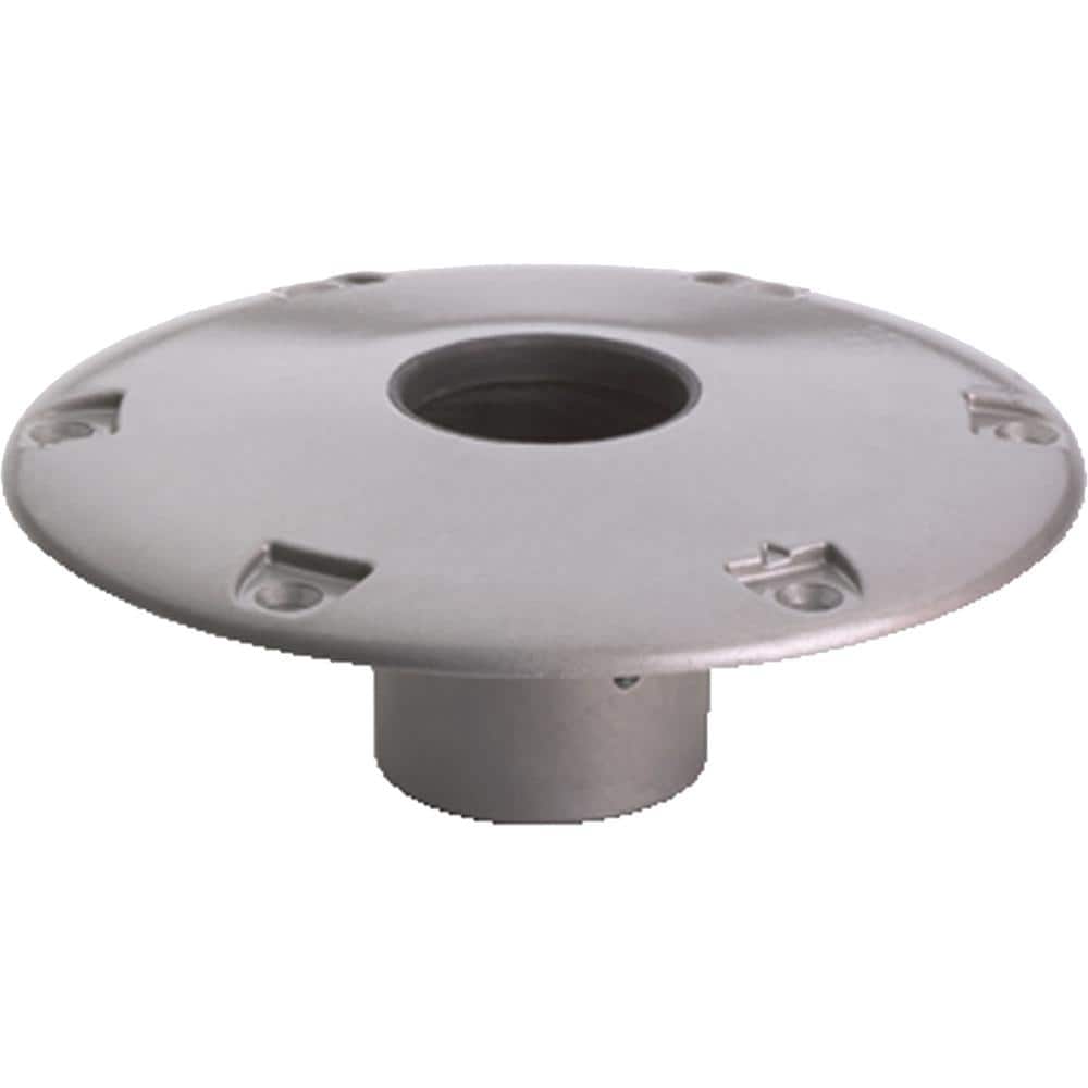 Attwood Socket Base Aluminum, 9 in. Round 238312-1 - The Home Depot