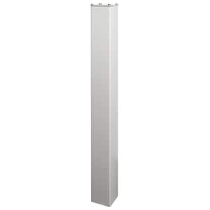 Mail Boss 27 in. Galvanized Steel Surface Mount Mailbox Post 7128 - The ...