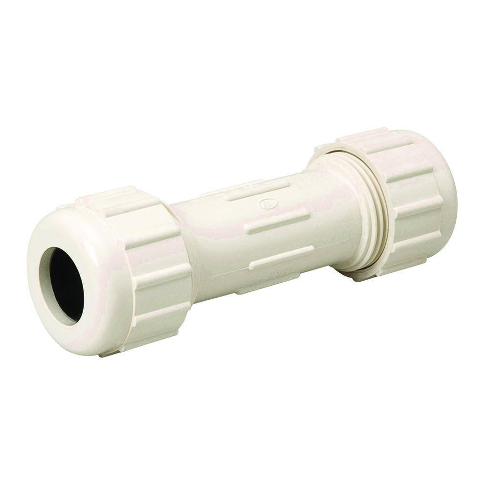Mueller Global 3/4 in. CPVC S x S Compression Coupling 160-204HC - The ...