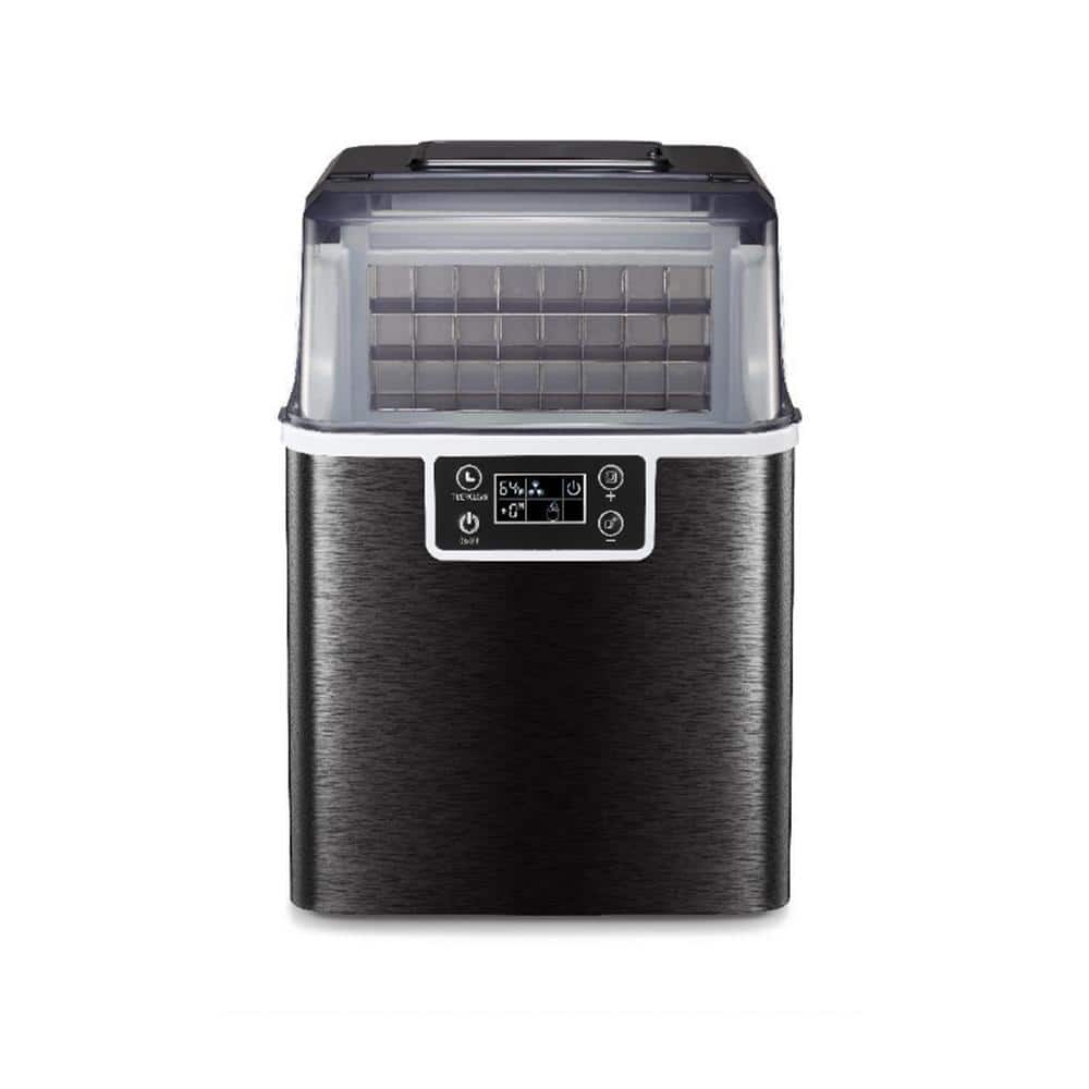 COWSAR 10 in. 44 lb. Daily Production Chewable Ice Cube Countertop or ...