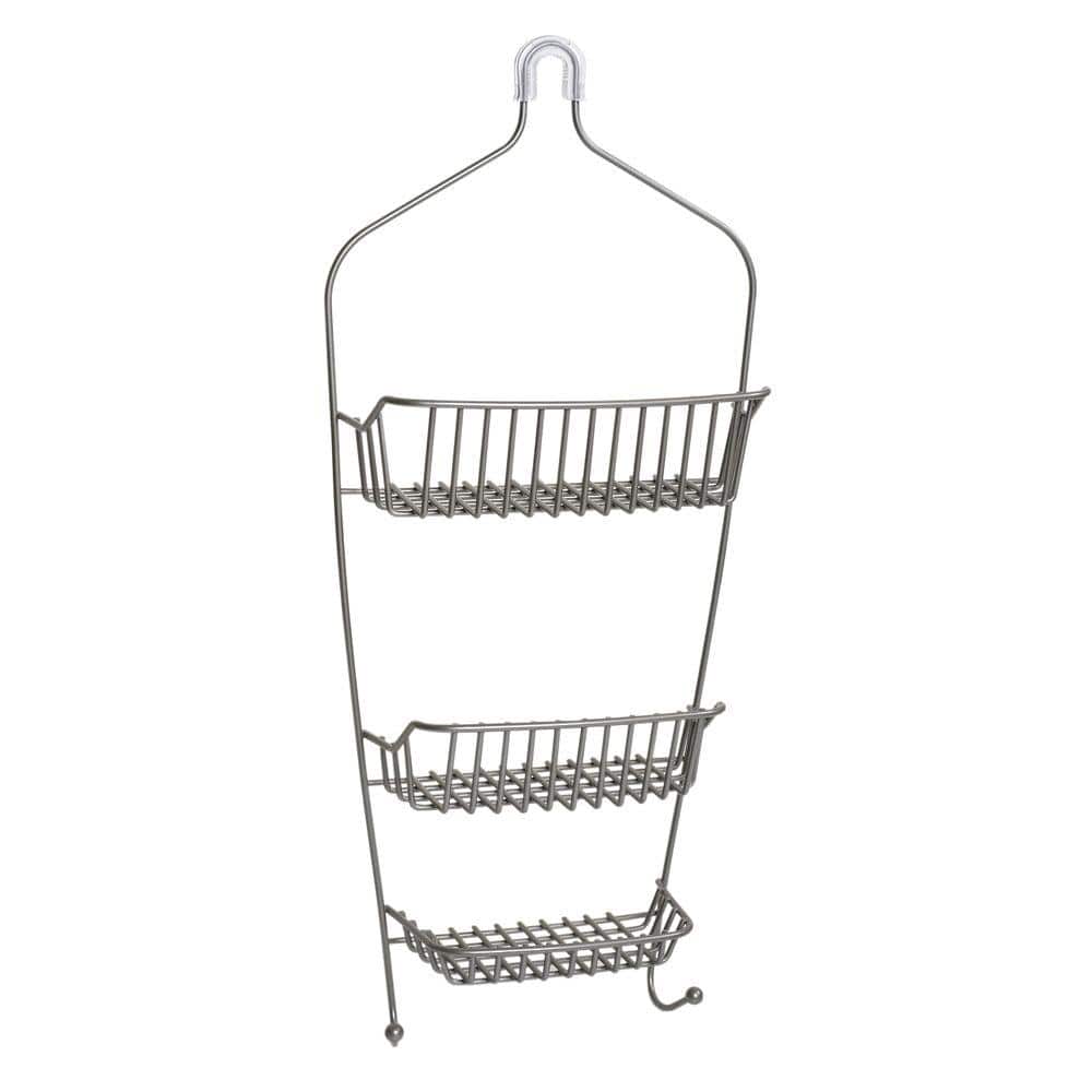 Zenna Home Over-the-Shower Head Caddy in Satin Nickel E7770PN - The ...