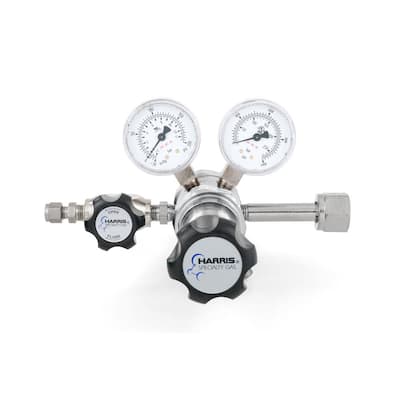 Harris Corrosive gases Specialty Gas Lab Reg., CGA 660, 1/4 in. Comp ...