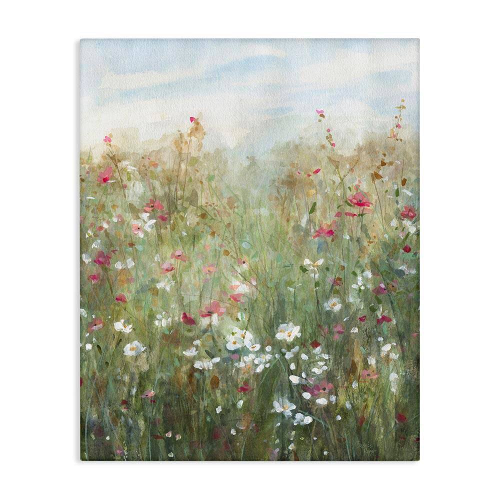 Stupell Industries Fragrant Wildflower Field by Jessie Perry Unframed ...
