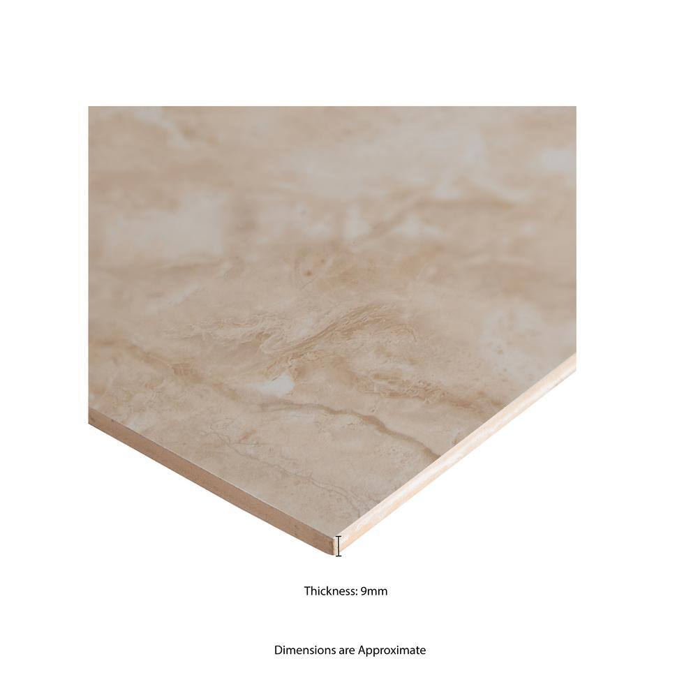 Buy Cancun Beige 12 in. x 24 in. Matte Ceramic Floor and Wall Tile (16 ...