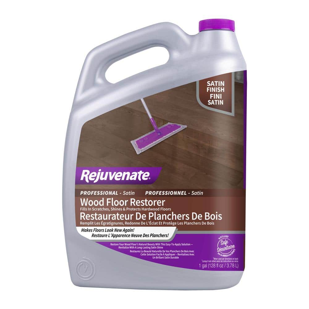 Rejuvenate 128 oz. Professional Satin Finish Wood Floor Restorer ...