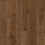 Bruce Hydropel Hickory Medium Brown 7/16 in. T x 5 in. W x Varying L ...