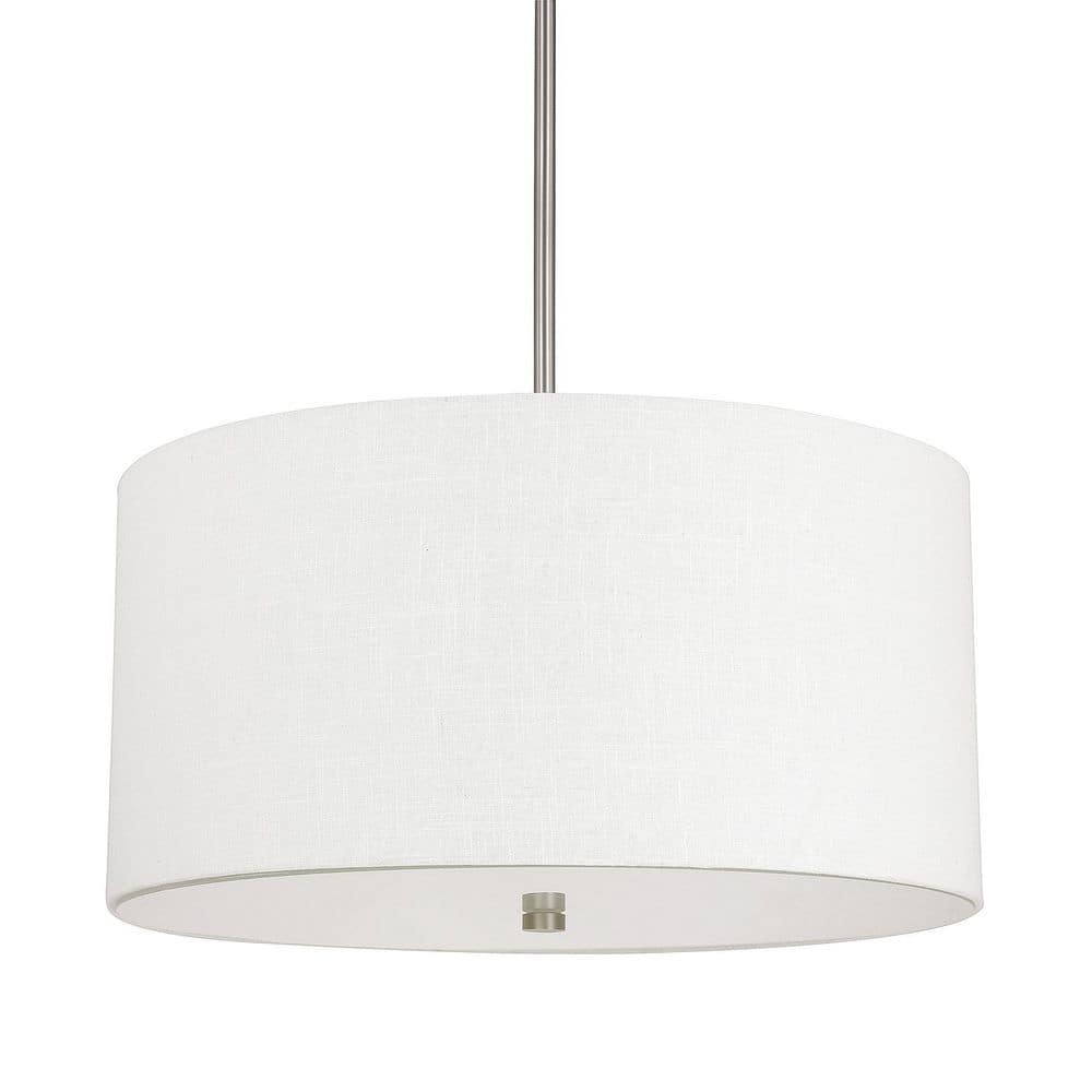 Capital Lighting Fixture Company Loft 60-Watt 4-Light Matte Nickel Dual ...