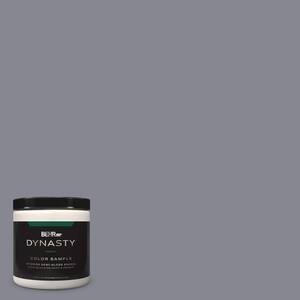 BEHR PREMIUM PLUS 8 oz. #PPU16-15 Gray Heather Satin Enamel Interior ...