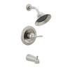 Peerless Elmhurst 1-Handle Wall Mount Tub and Shower Trim Kit in ...