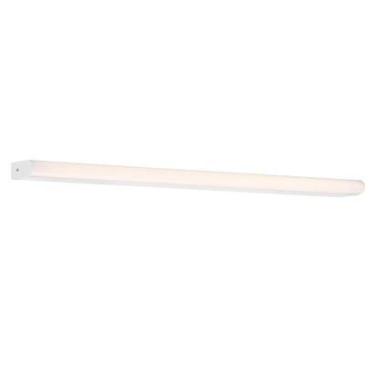 WAC Lighting Slim Nightstick 48 in. Brushed Aluminum LED Vanity Light ...