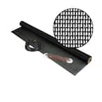 Phifer 48 in. x 84 in. Black Petscreen Kit with Spline and Roller 3004155