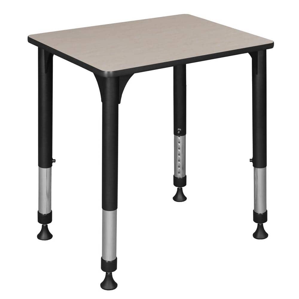 Regency Bastion 26 in. Rectangular Maple Composite School Desk with ...