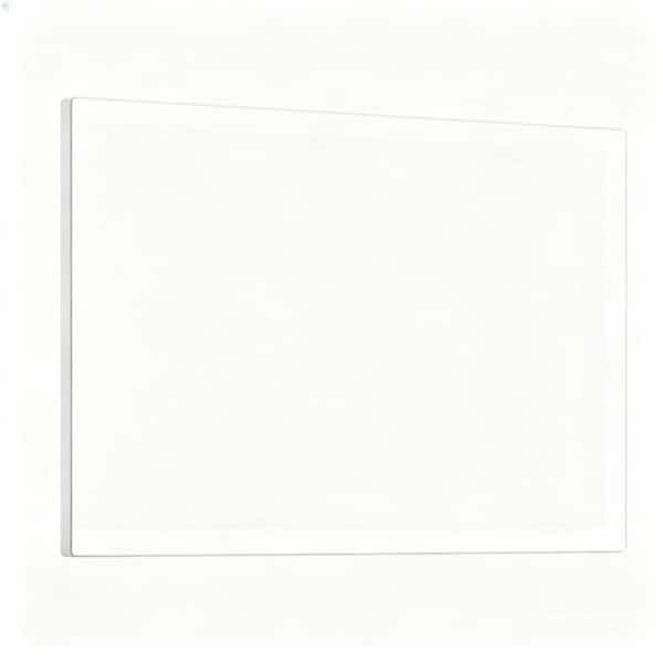 LIVACA 35 in. W x 28 in. H Rectangular Frameless LED Lighted Dimmable ...