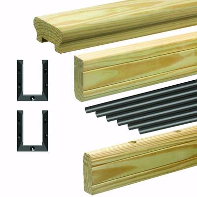 Wood - Deck Railing Systems - Deck Railings - The Home Depot