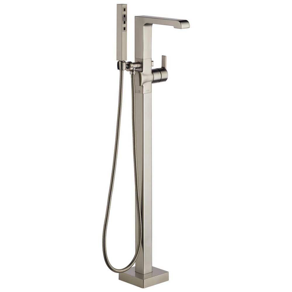 Delta Ara 1 Handle Freestanding Claw Foot Tub Faucet with Hand Shower ...