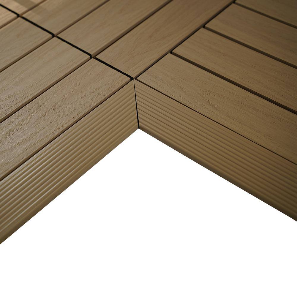 NewTechWood 1/6 ft. x 1 ft. Quick Deck Composite Deck Tile Inside ...
