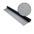 Phifer 48 in. x 50 ft. Black Aluminum Screen 3001258