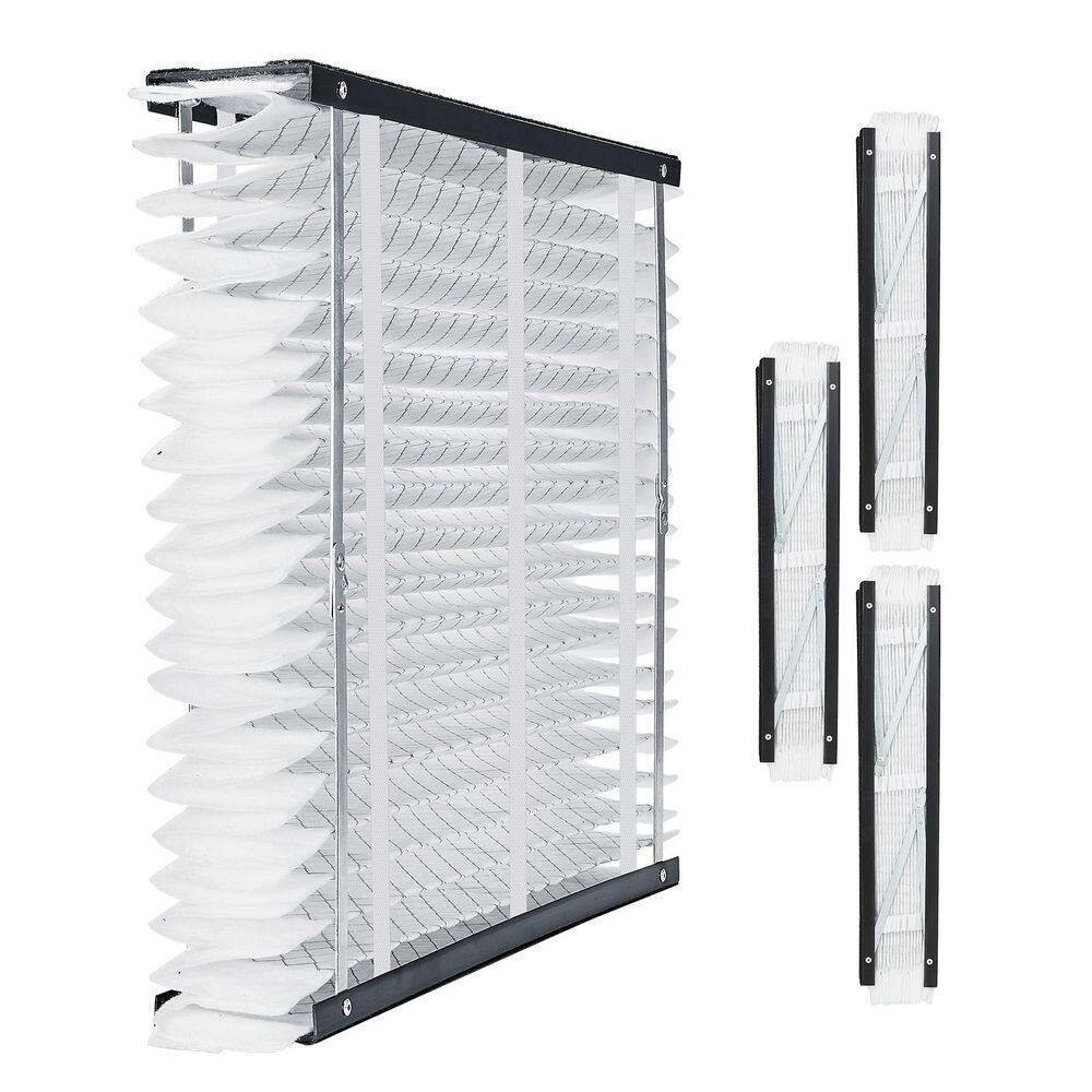 SKYSHALO 20 in. x 25 in. x 4 in. Furnace Filter, MERV 11 HVAC Ac ...