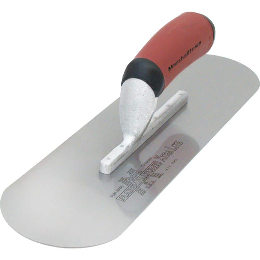 MARSHALLTOWN 14 in. x 3 in. Bright Stainless Steel Pool Trowel ...