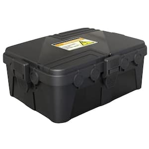 Ahfiwaso 12.5in. L x 8.5in. W x 5in. H IP54 Waterproof Electrical Box w ...