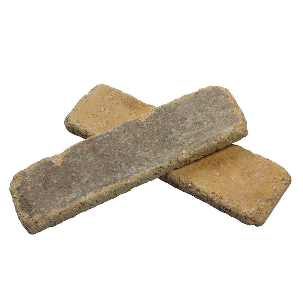 Old Mill Brick Alamo Sunrise Thin Brick Singles - Flats (Box of 50) - 7 ...