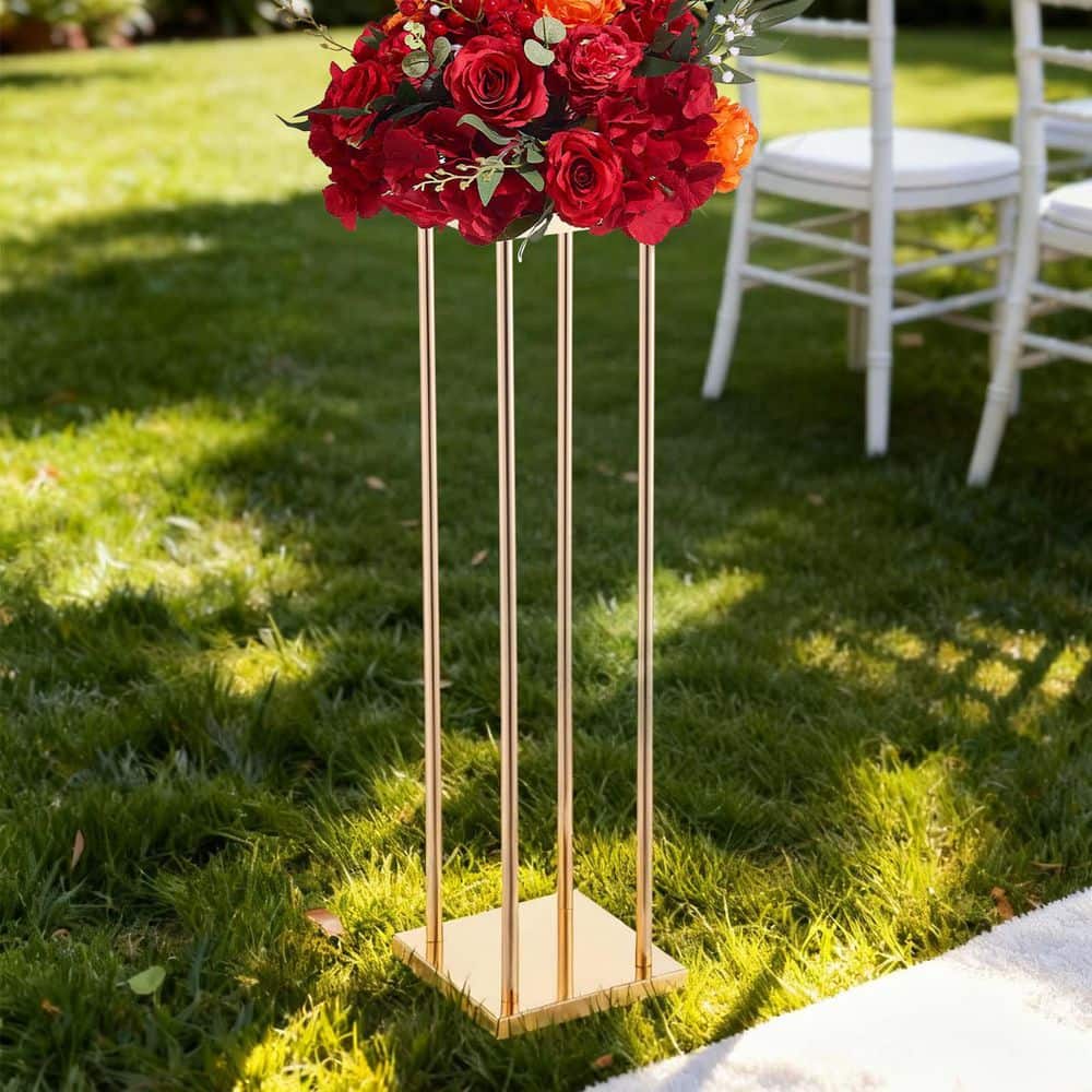 VEVOR Wedding Flower Stand, 10PCS 31.5-in. Column Flower Stand, Floral ...