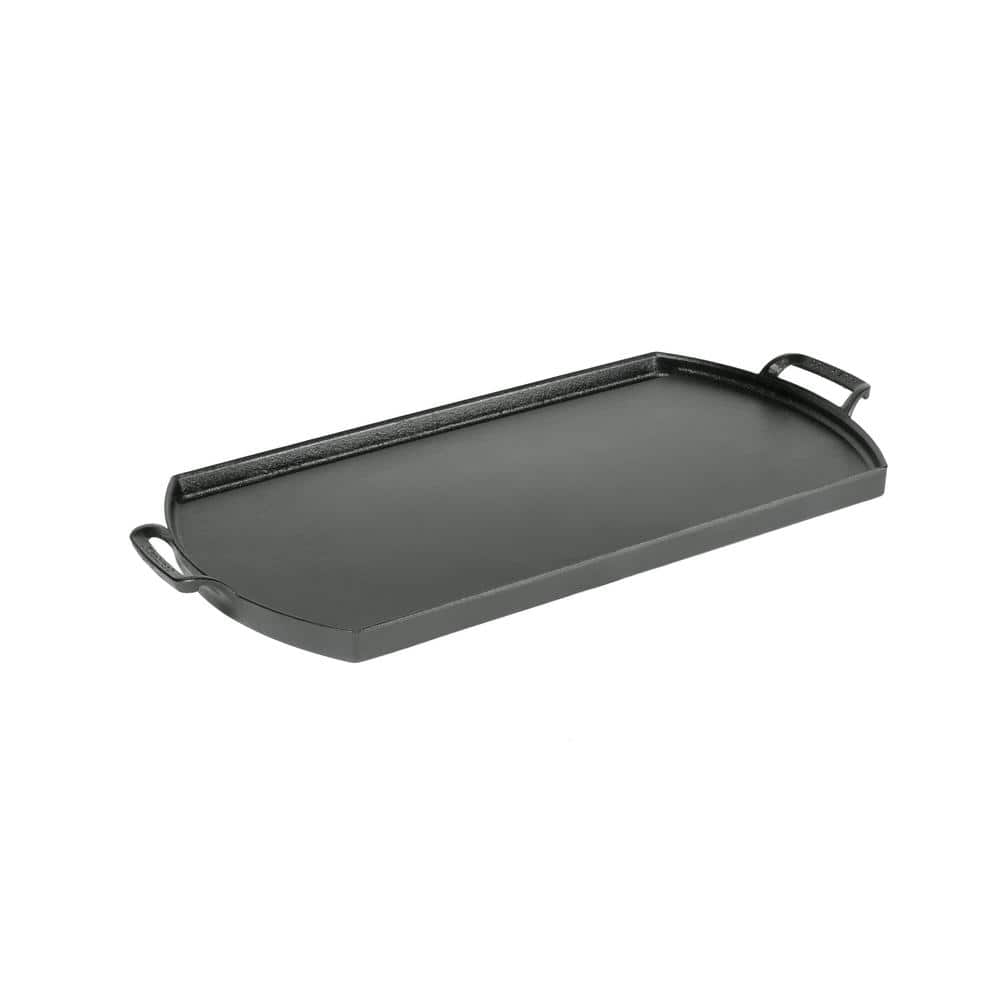 BLACKLOCK Triple Seasoned Double Burner Cast Iron Griddle BL77DGSPC ...