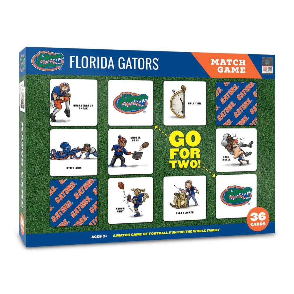 YouTheFan NCAA Florida Gators Licensed Memory Match Game 2501024 - The ...