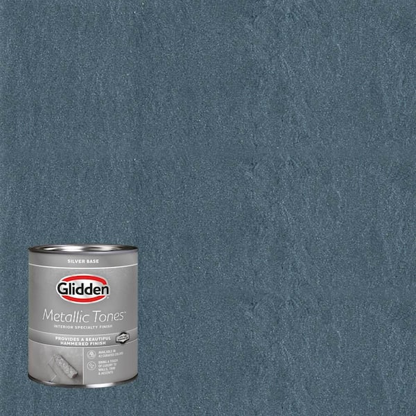 GLIDDEN METALLIC TONES 1 qt. MTL110 Misty Frost Metallic Interior ...