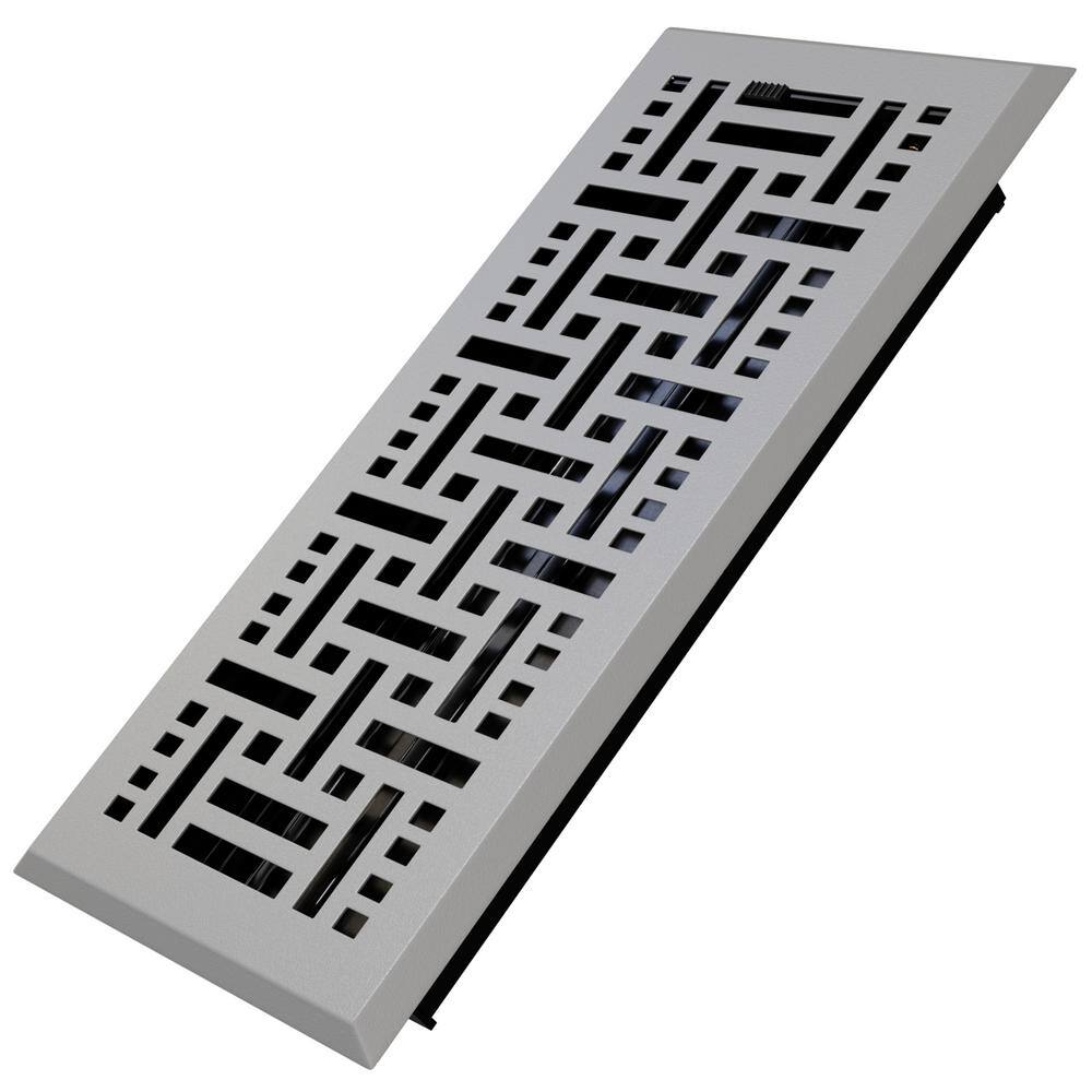 HOME INTUITION Basketweave 2x14 Inch Decorative Floor Register Vent ...
